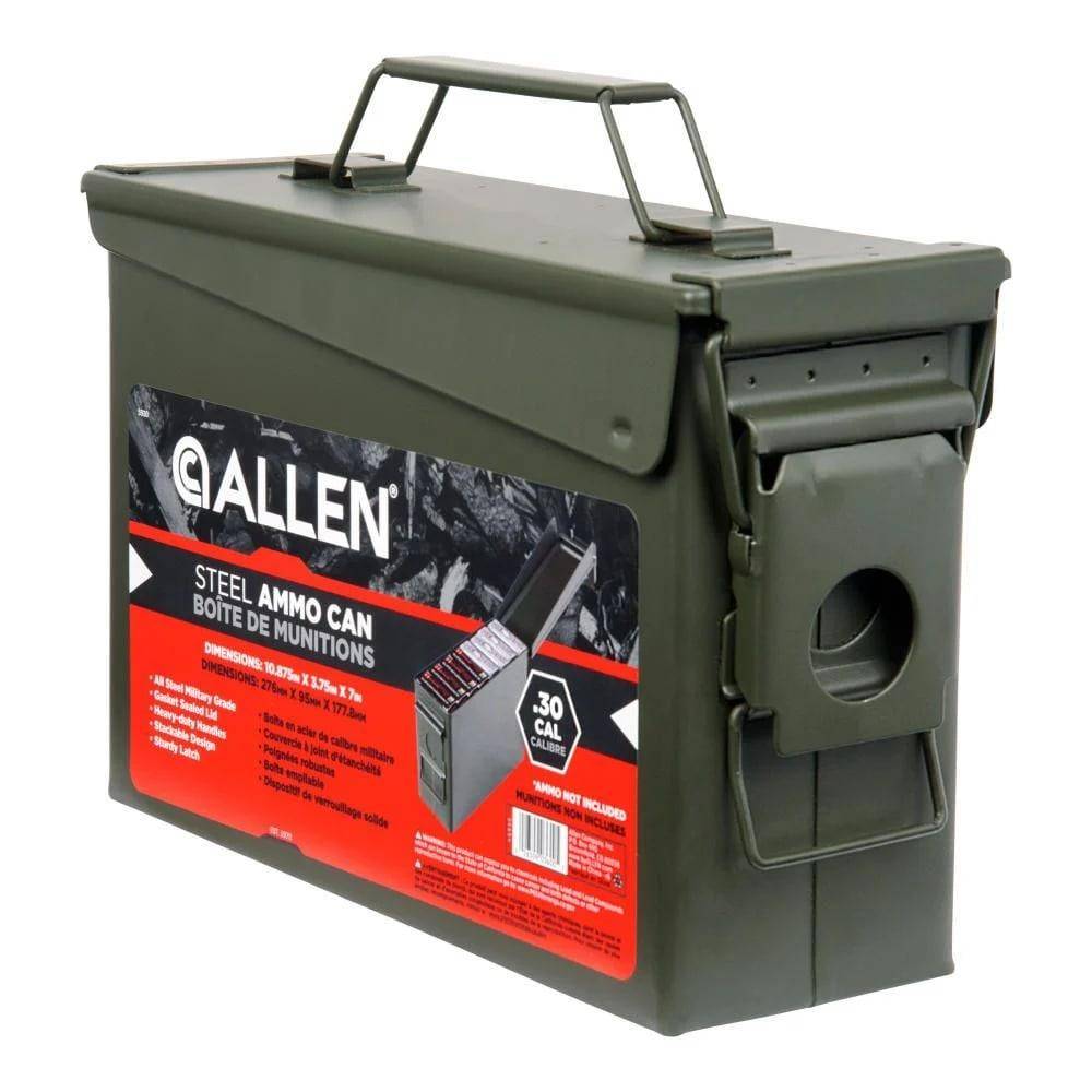 Allen Steel Ammo Can .30 Cal Od Green - Feather Arms