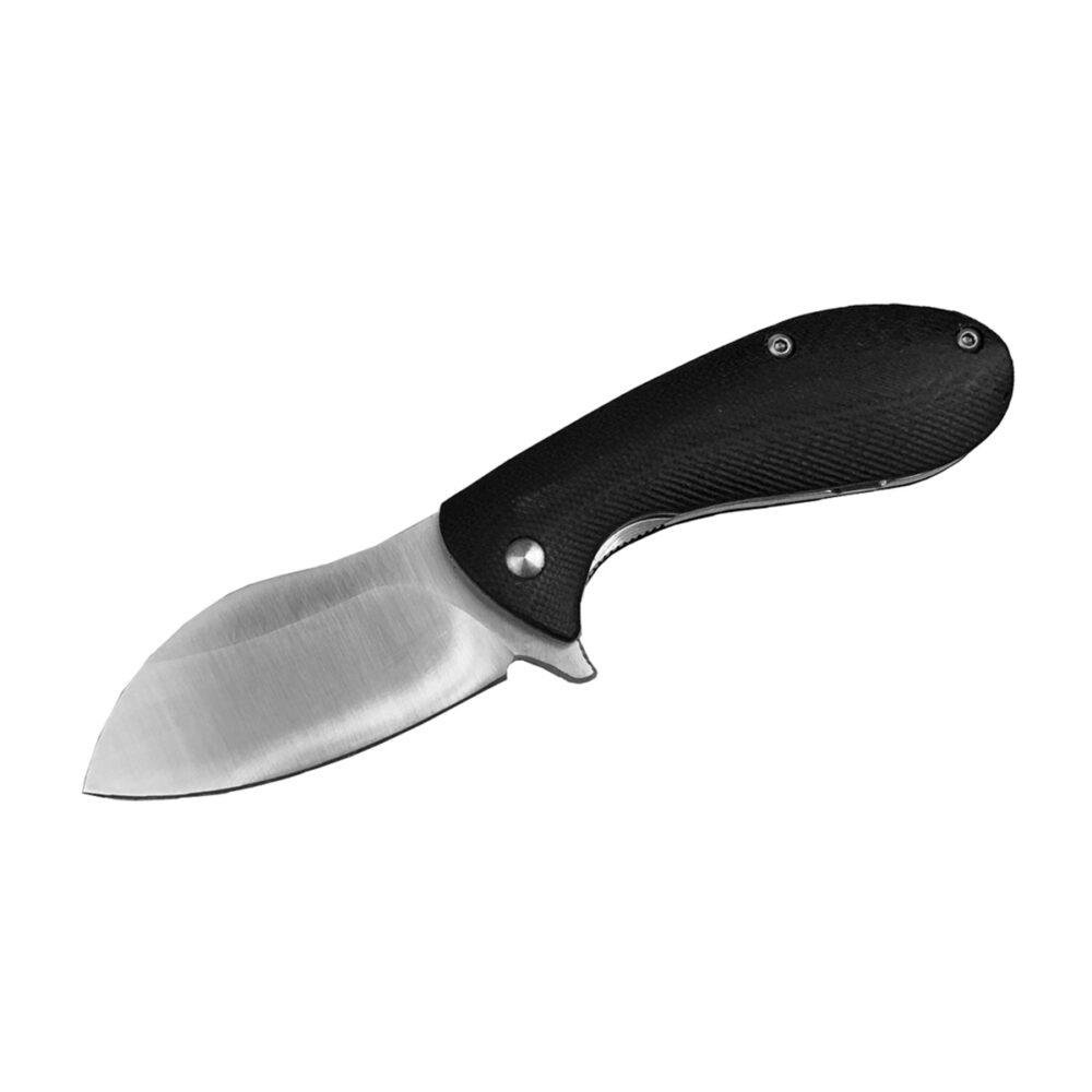 Abkt Elite Bb Grunt Folding Knife 2-3/4″ Drop Point Blade Black ...