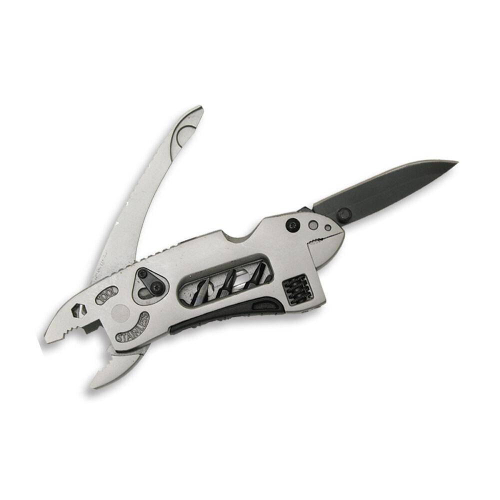 Abkt Cattleman Ranch Hand Multi-Tool 2" Blade Silver - Feather Arms