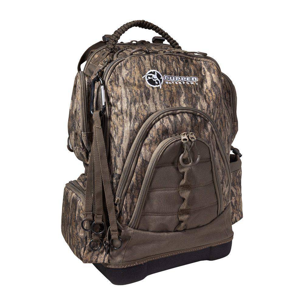 Cupped Waterfowl Hunting Backpack Mossy Oak Bottomland - Feather Arms
