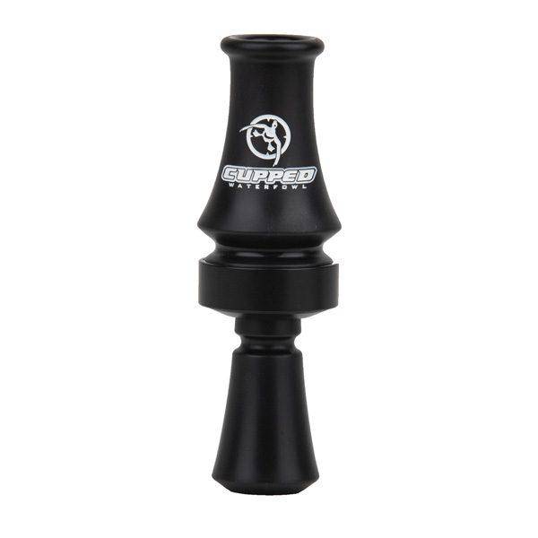 Cupped Comeback Quack Double Reed Duck Mouth Call Black - Feather Arms