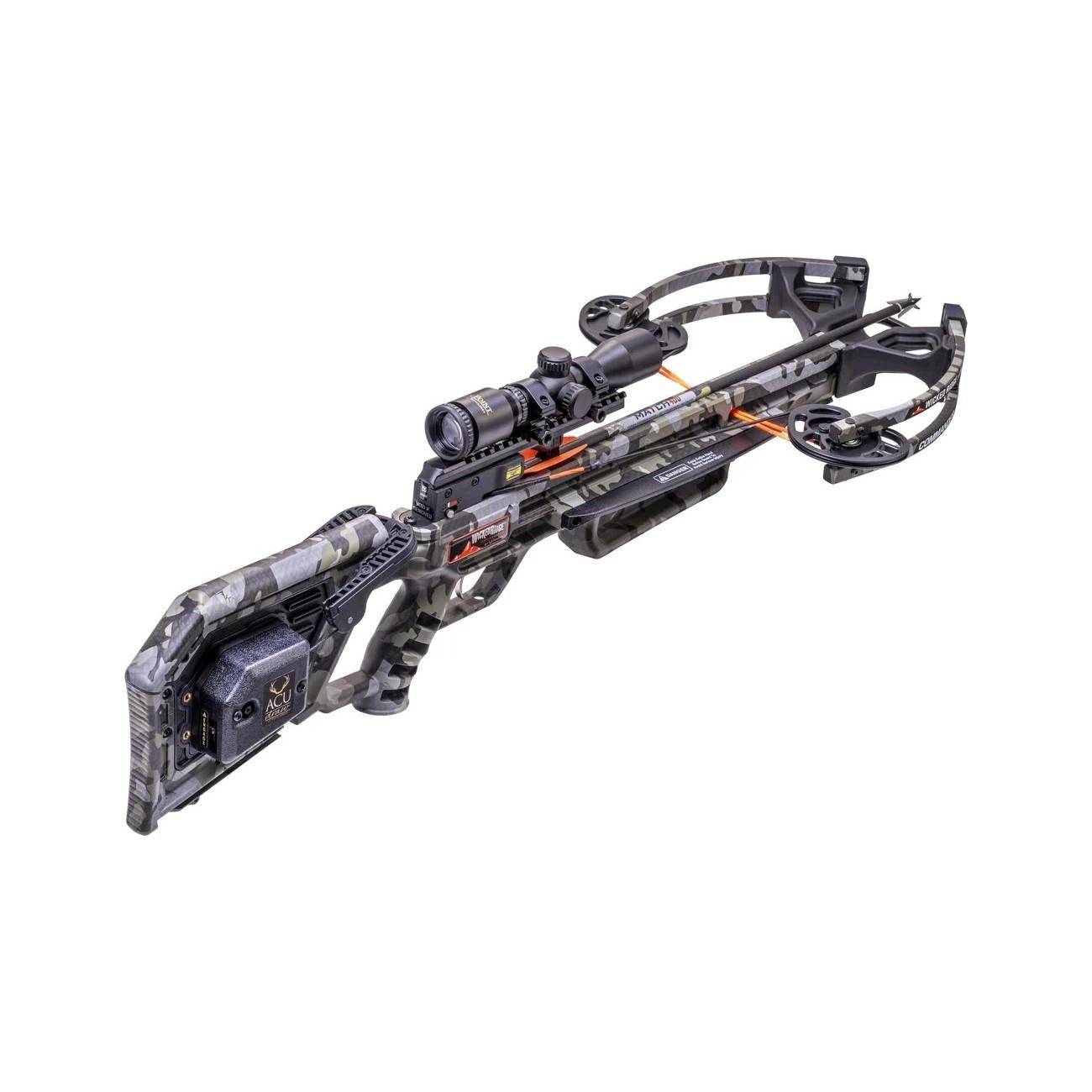 Wicked Ridge Commander M1 Crossbow Acudraw Multi-Line Scope Peak Camo ...
