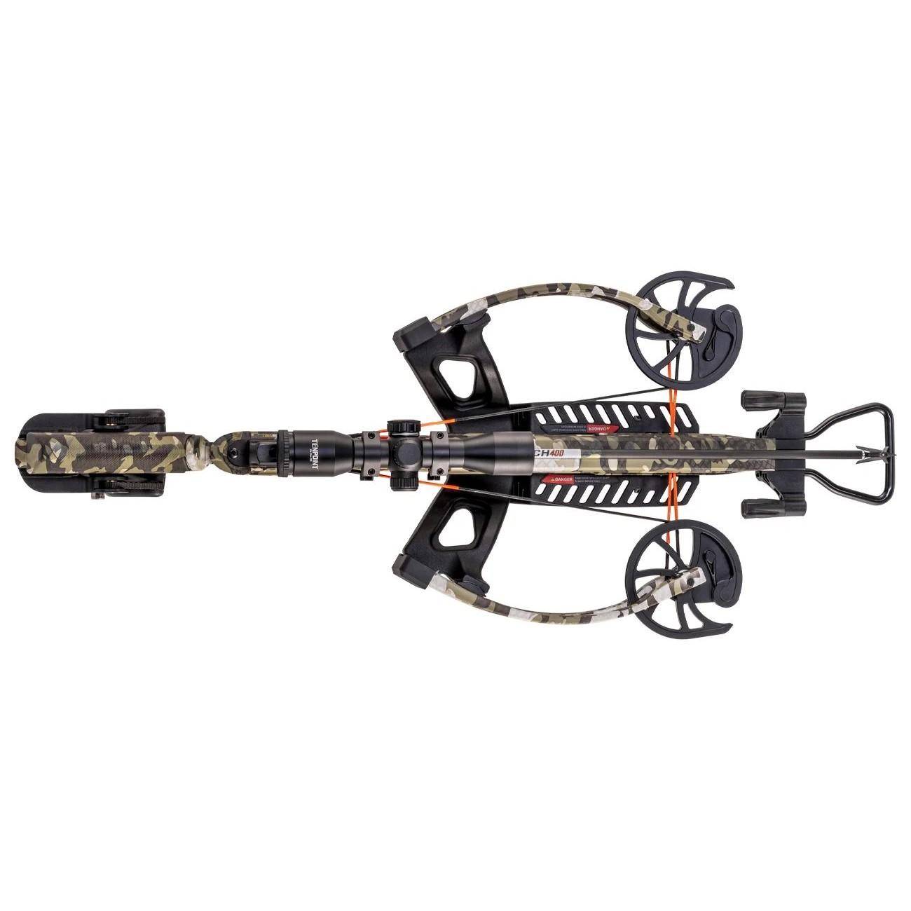 Wicked Ridge Rdx 410 Reverse-Draw Crossbow Acudraw Silent Pro-View 400 ...