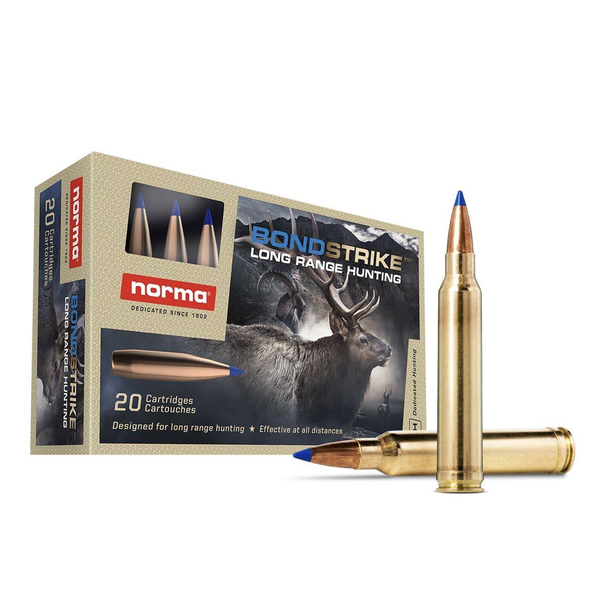 Norma Bondstrike Rifle Ammunition 6.5 Creedmoor 143gr Pt 2740 Fps 20/ct ...