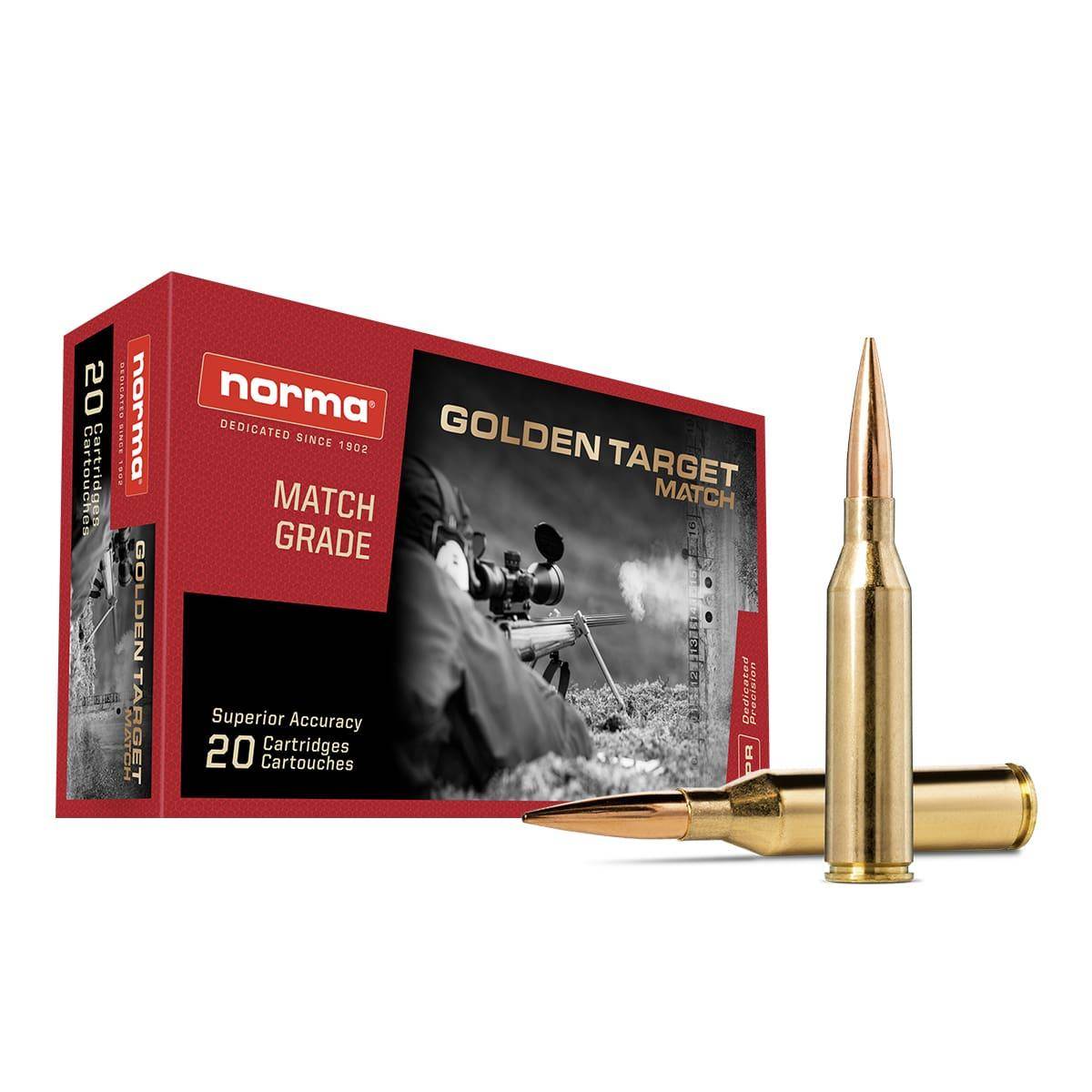 Norma Golden Target Match Rifle Ammunition .300 Norma Mag 230gr Bthp ...