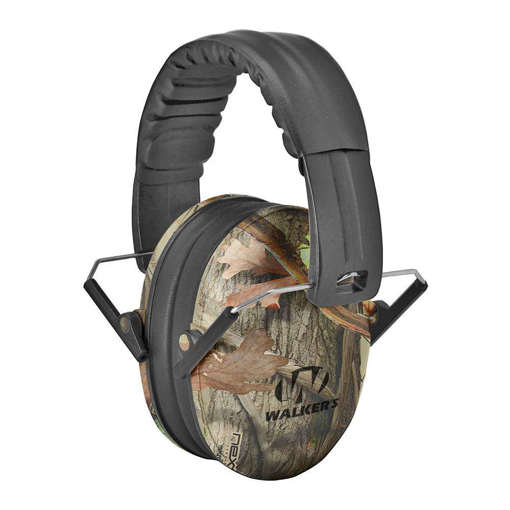 Walker’s Folding Children’s Ear Muffs 22db Camo - Feather Arms