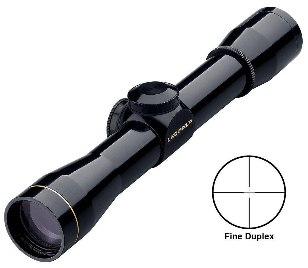 Blemished Leupold FX-I Rimfire Scope - 4x28mm Fine Duplex Reticle 1 ...
