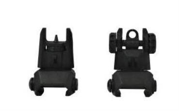 ATI Tactical Flip Up Front & Rear Back Up Sight - Polymer - Feather Arms