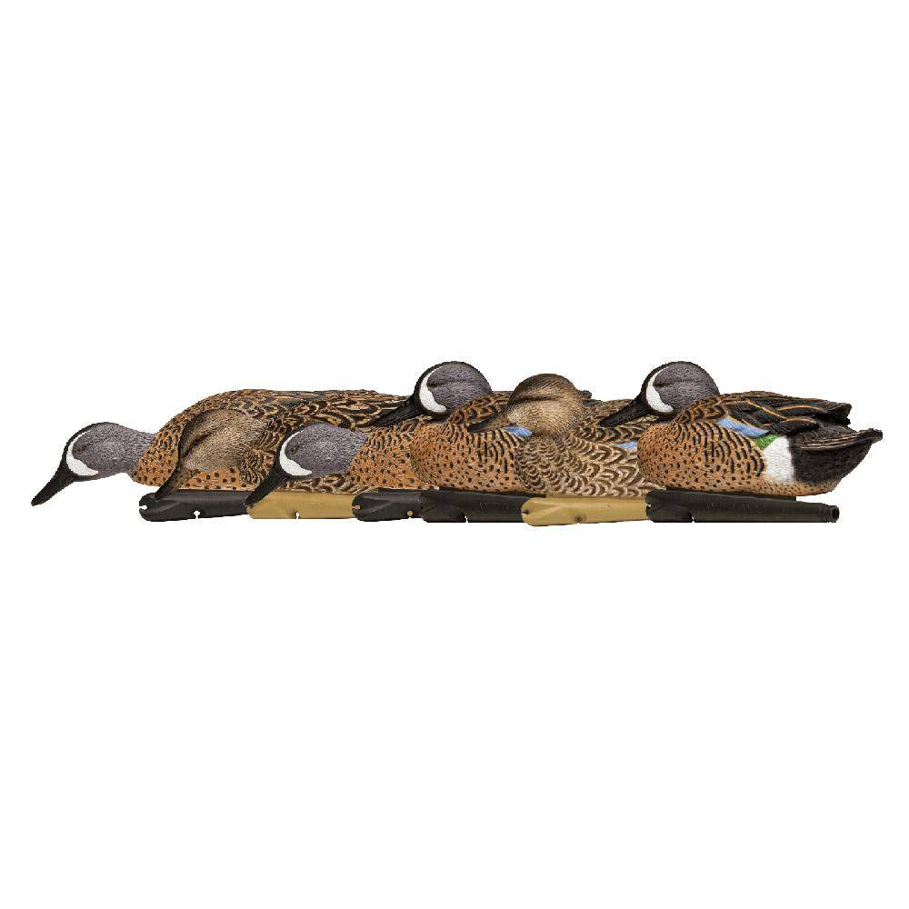 Avian-X Top Flight Blue Wing Teal Decoys - 6/ct - Feather Arms