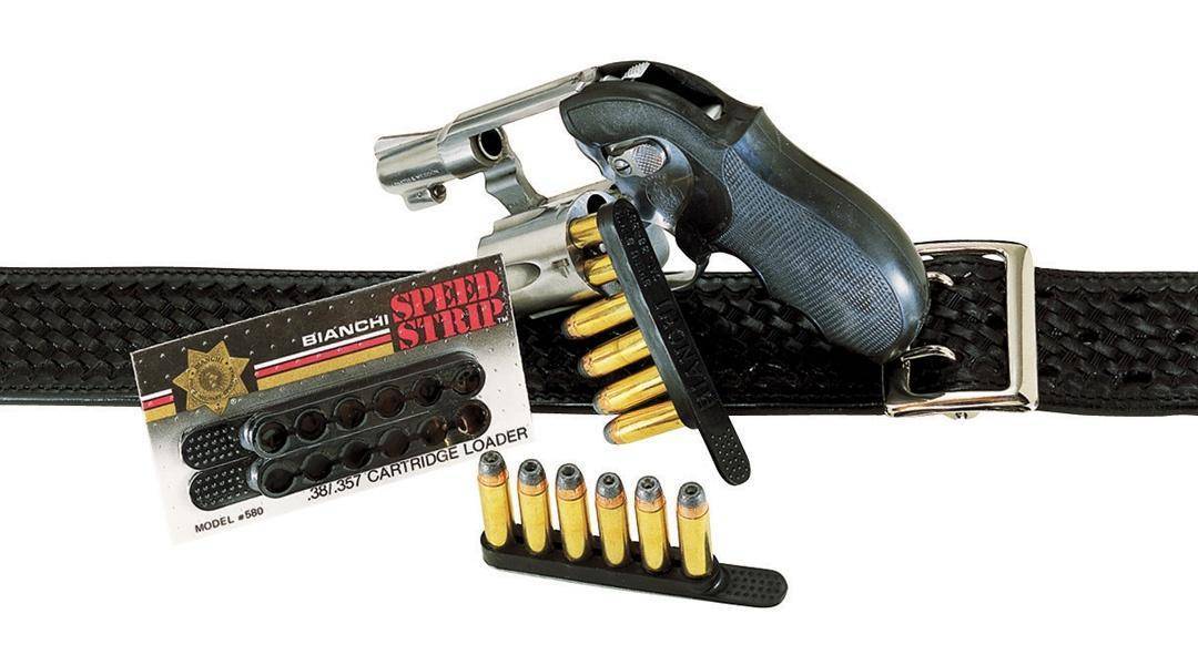 Bianchi Model 585 Speed Strips 38 Special and 357 Magnum Black ...