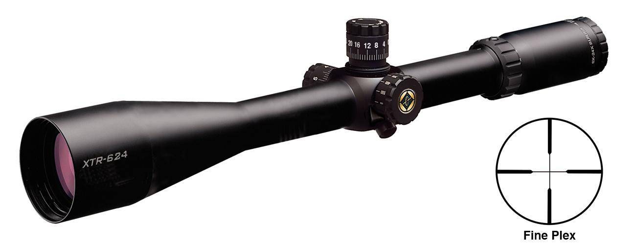 Burris 6-24x50mm Xtreme Tactical Scope Target Knob Side Pa Fine Plex ...