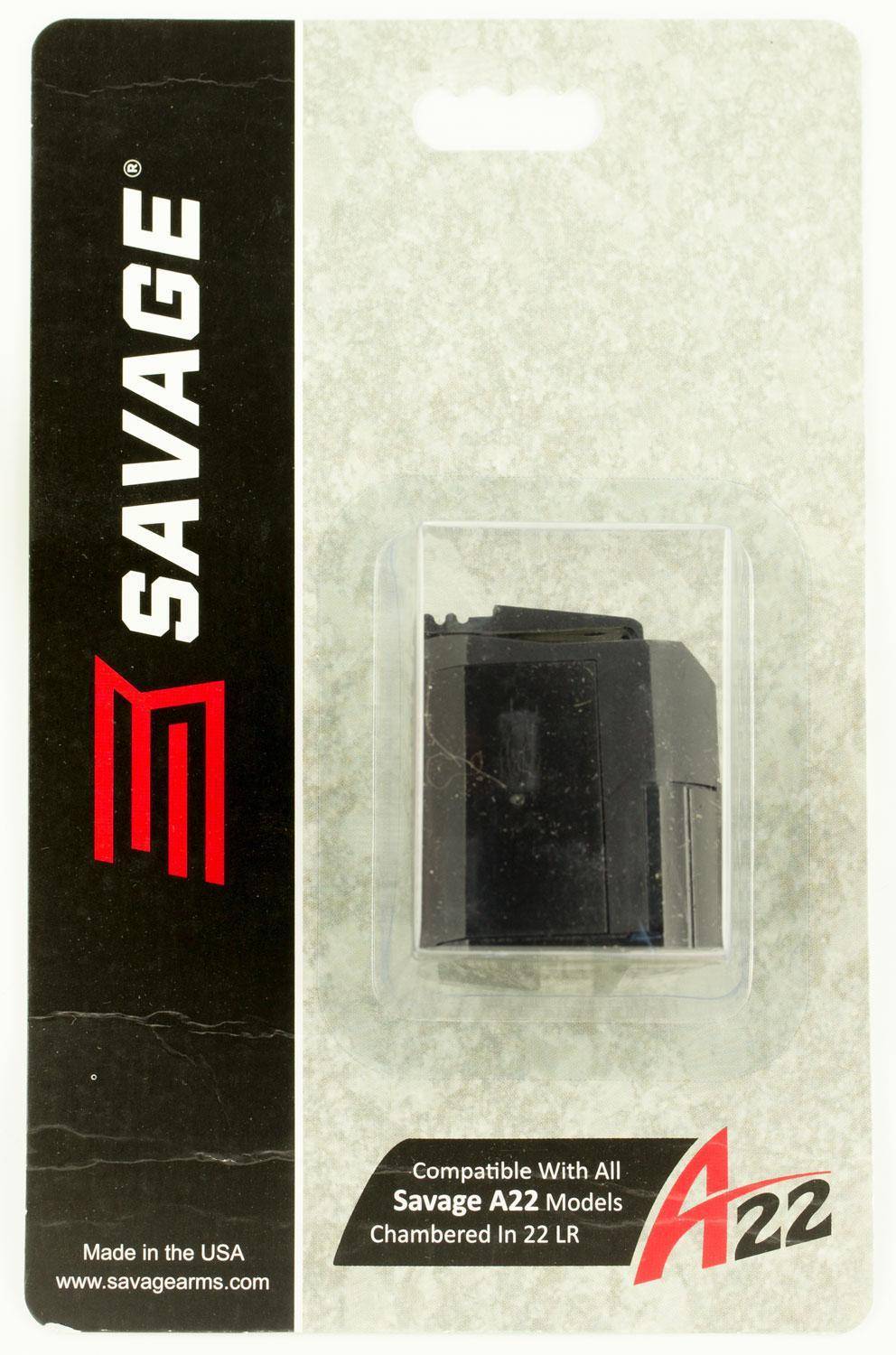 Savage Arms A22 Series Magazine .22 LR 10/rd - Feather Arms