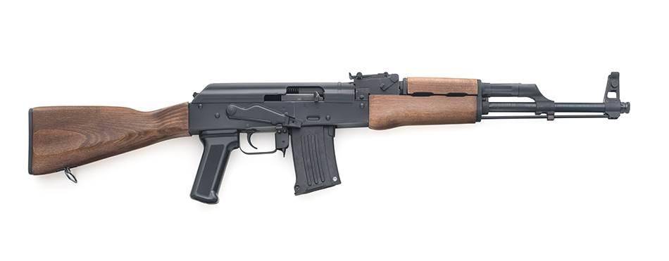 RAK­22 RIFLE 22LR Matte Black 17.25 Blued BBL Wood Stock 2­10 Rd Mags ...