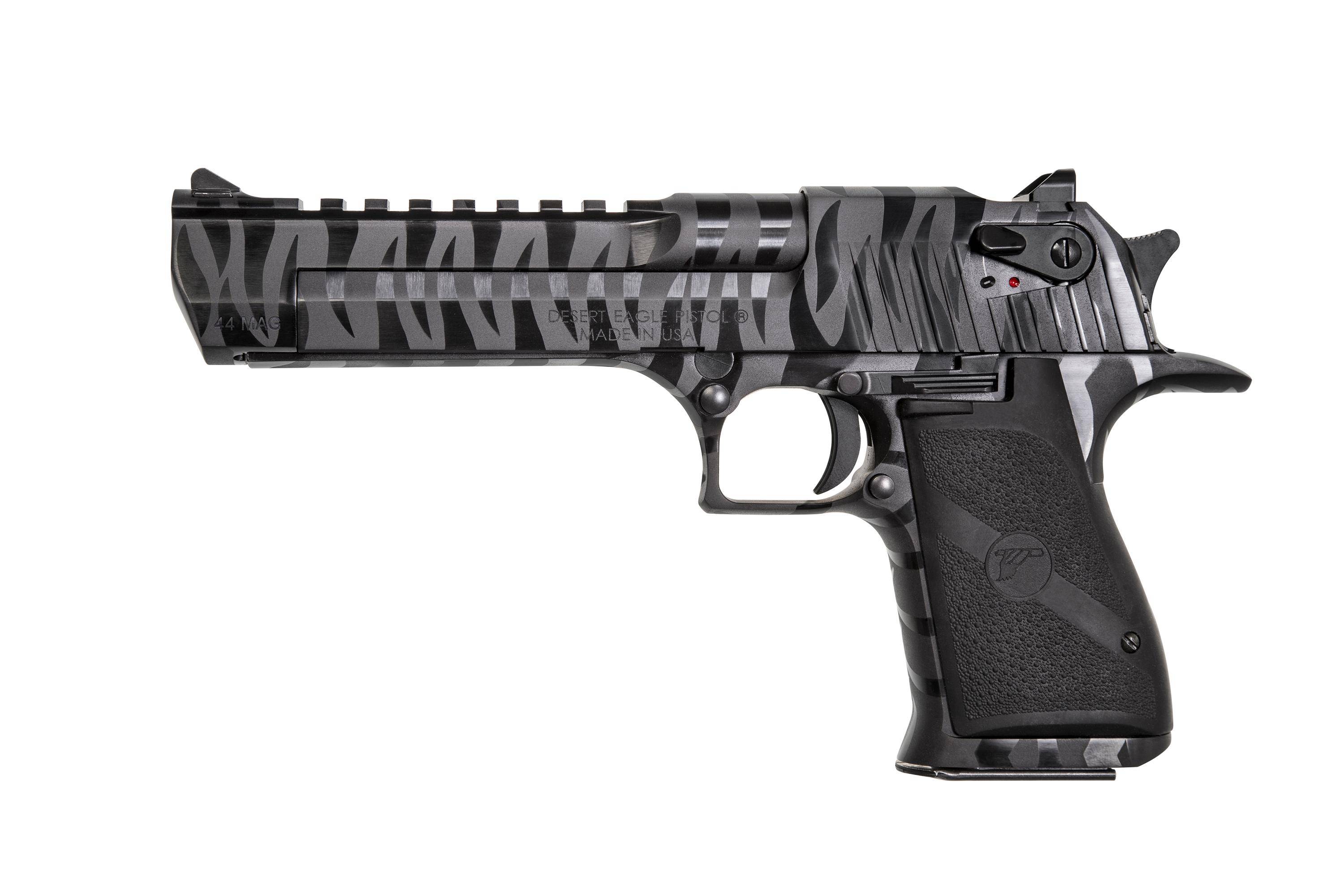 .44 Magnum Mark XIX 6-Inch Barrel Black w/Tiger Stripes - Feather Arms