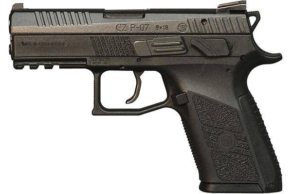 CZ P-07 9MM BLK/POLY 10RD MAGS - Feather Arms
