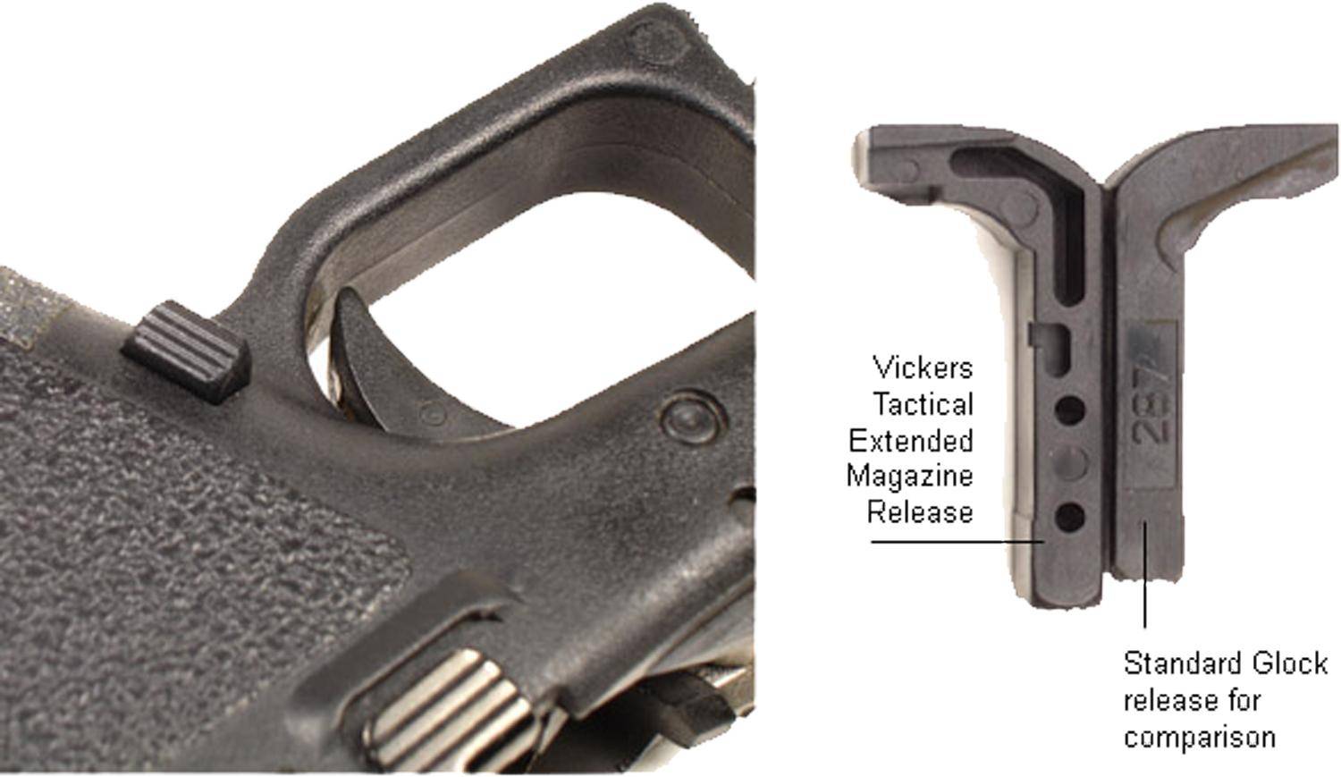 Tango Down Vickers Tactical for Glock Magazine Catch - Feather Arms