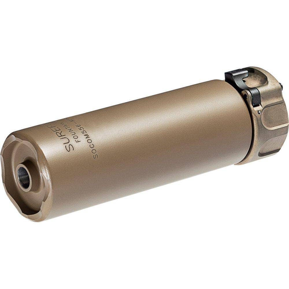 Surefire 2nd Gen Fast Attach SOCOM556-MINI2 Suppressor 5.56mm Stainless ...