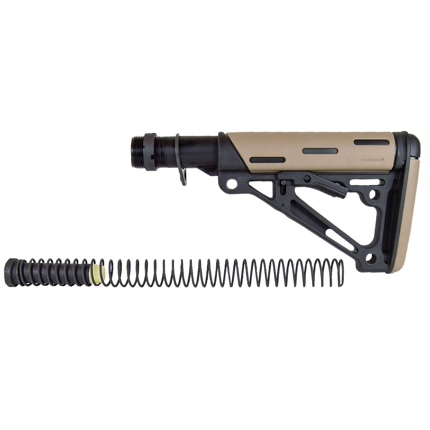 Hogue AR-15/M-16 OM Collapsible Buttstock Assembly with Buffer Tube and ...