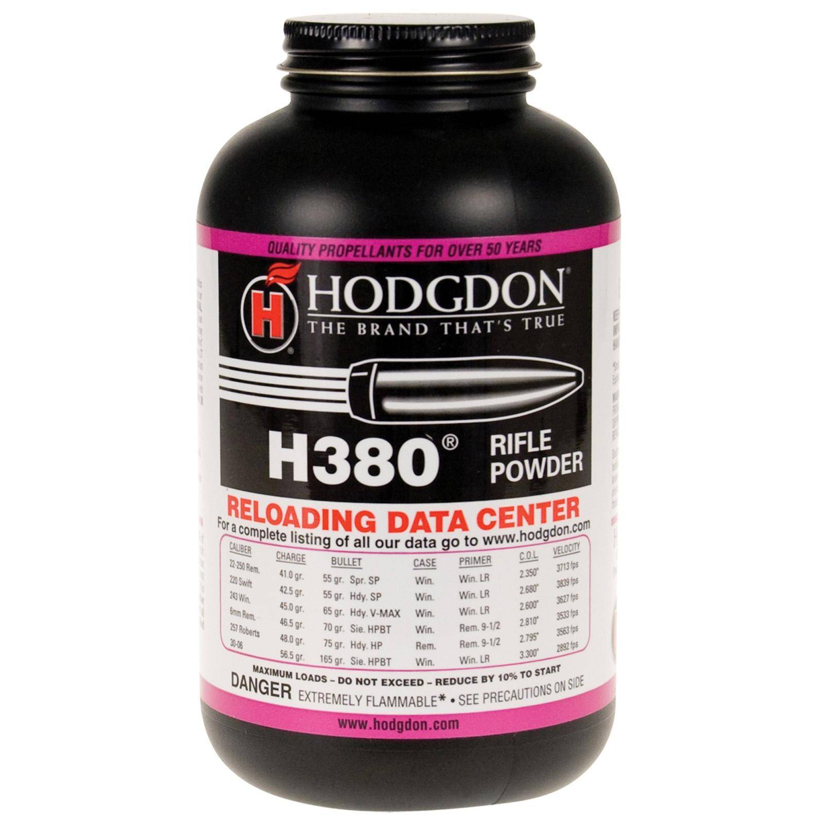 Hodgdon H380 Spherical Rifle Powder 1 Lbs - Feather Arms