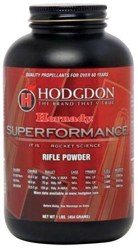 Hodgdon Superformance Spherical Rifle Powder 1 lbs - Feather Arms