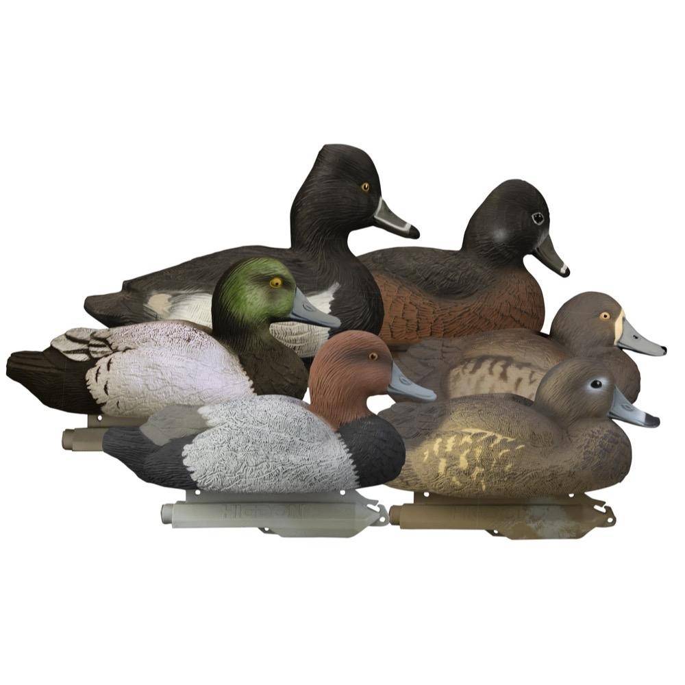 Higdon Outdoors Standard Diver Pk 2 Bluebill 2 Red Heads 2 Ring necks ...