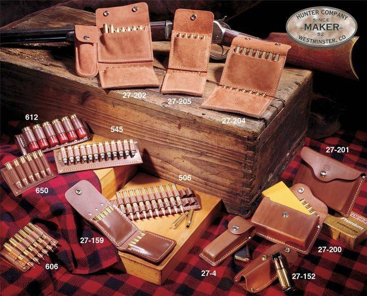 Hunter Leather Quick Ammo Pouch 10 Shells - Feather Arms