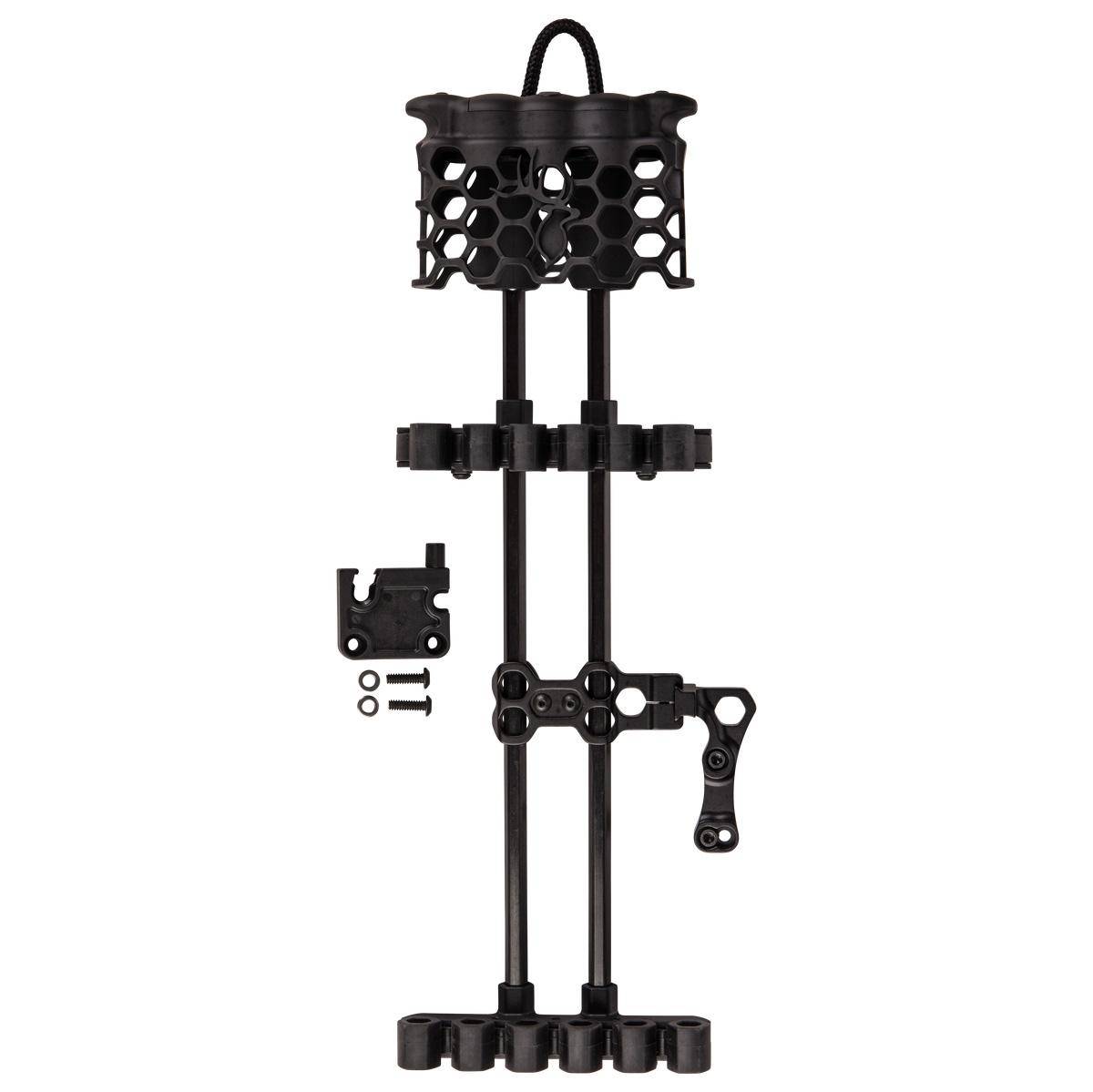 Trophy Ridge Quivers Hex Lite 1/pc - Black - Feather Arms