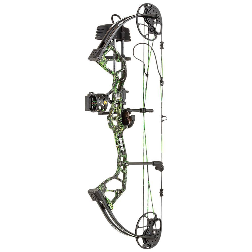 Bear Archery Royale Ready to Hunt (RTH) Youth Compound Bow RH50 - Toxic ...