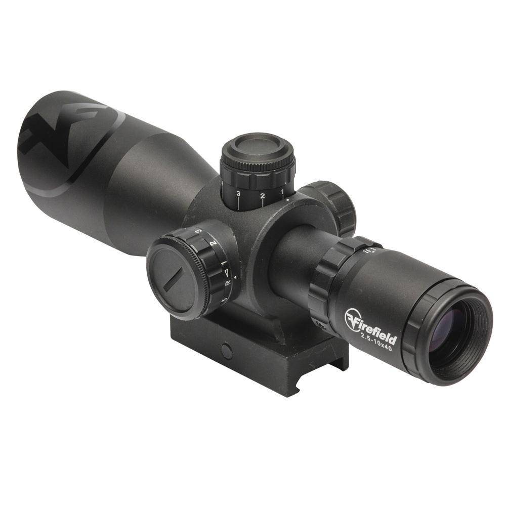Firefield Barrage Rifle Scope - 2.5-10x40mm Illuminated Mil-Dot Reticle ...