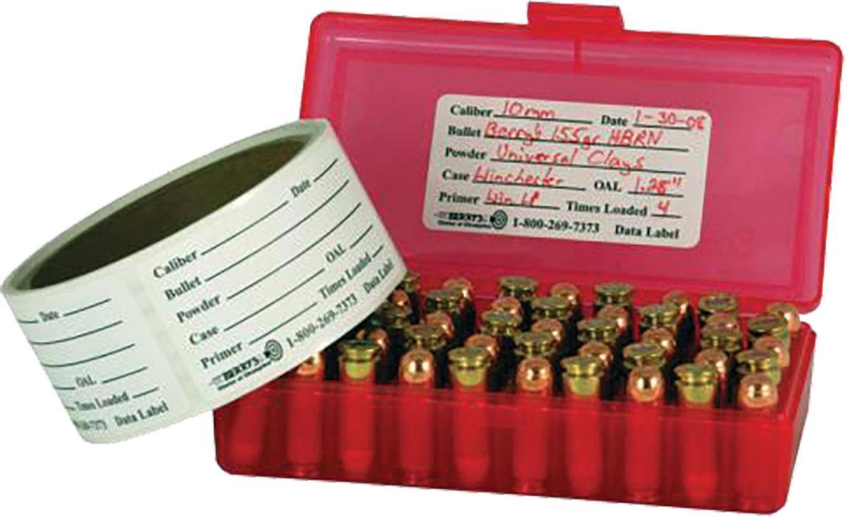 Berry’s Reloading Data Labels (100ct Roll) - Feather Arms