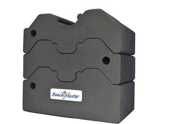 Benchmaster Weapon Rack Adjustable 3 Piece Bench Block - Feather Arms