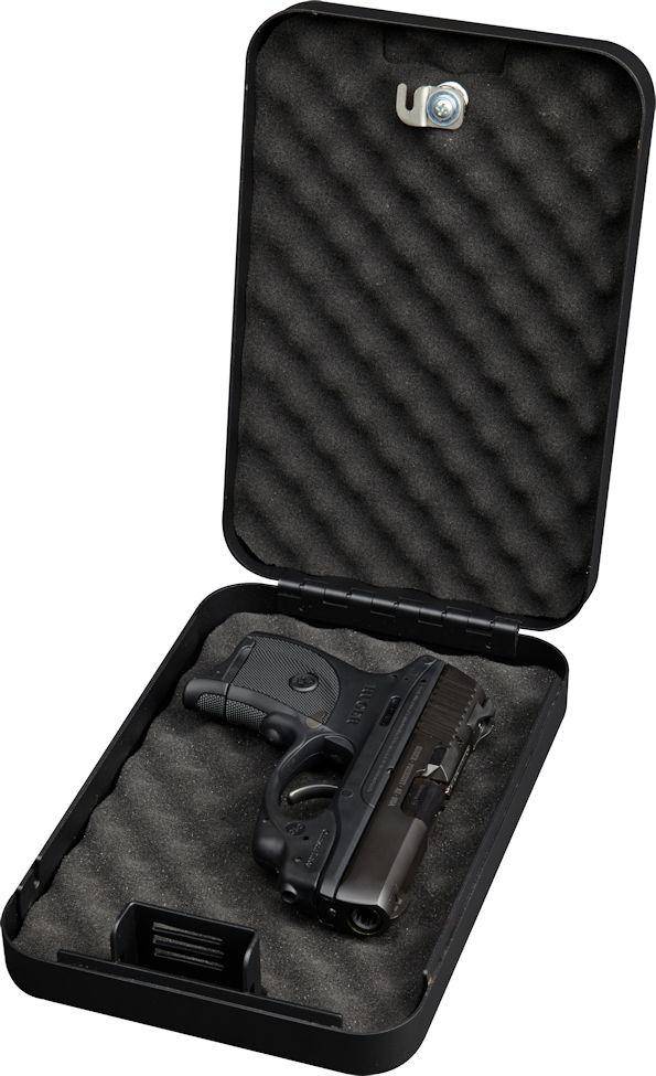 Bulldog Personal Safe with Key Lock & Security Cable - Feather Arms