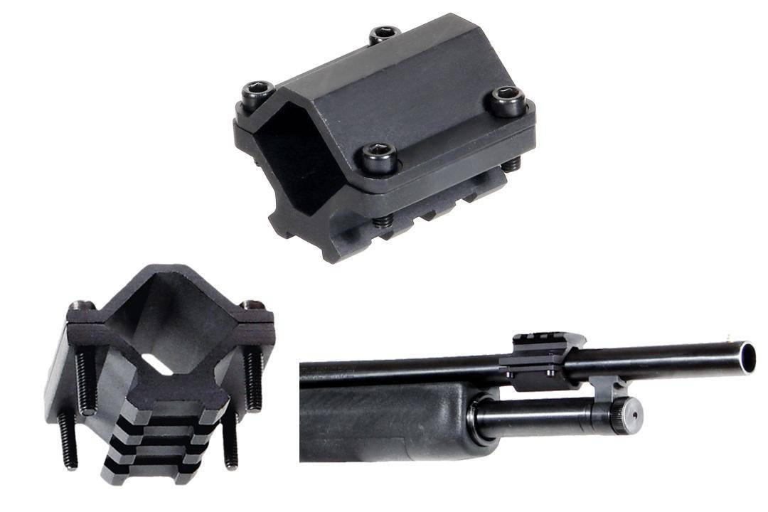 Leapers UTG Paintball Rail Barrel Mount Universal Shotgun - 3 Slot ...