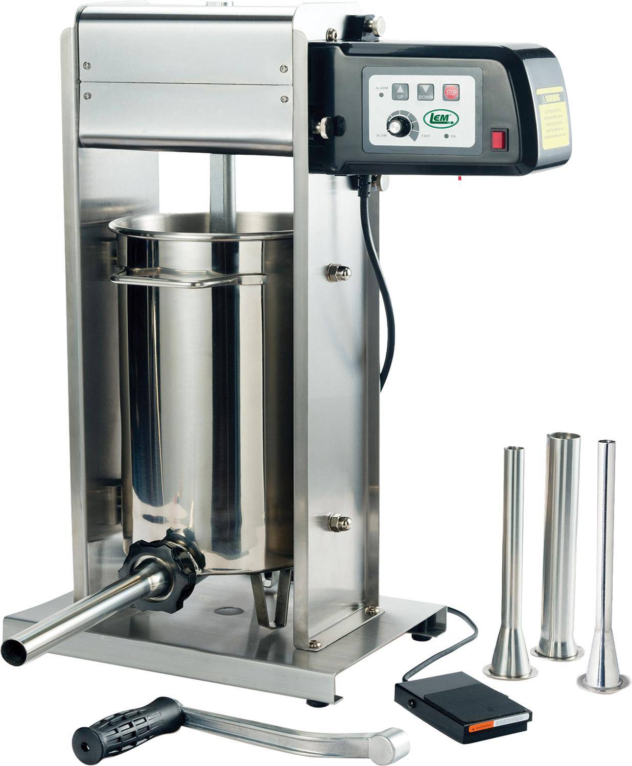 LEM Products Big Bite Motorized Sausage Stuffers - 20 lb. - Feather Arms