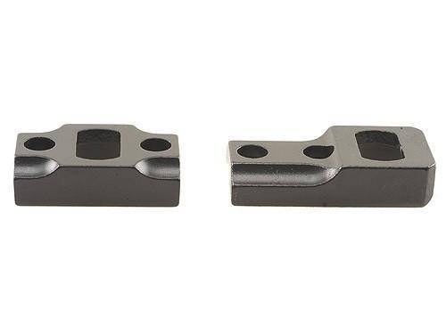 Leupold 2-Piece Dual Dovetail Base - Kimber 84 Matte Black - Feather Arms