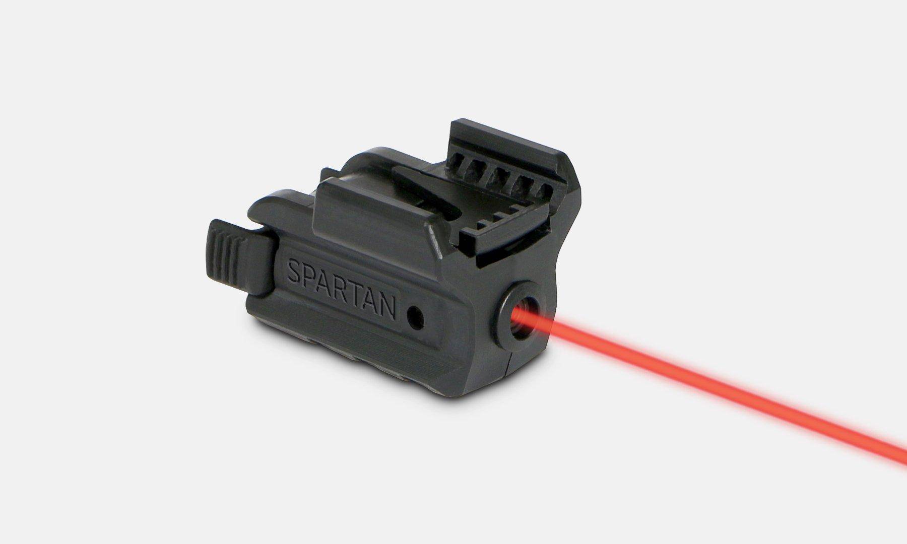 LaserMax Spartan Rail Mounted Red Laser - Feather Arms