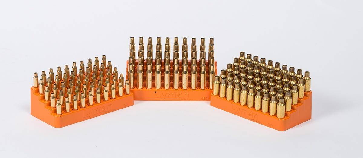 Lyman Bleacher Loading Block for Small Caliber Handguns .445 hole size ...