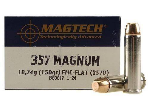 MagTech Handgun Ammunition .357 Mag 158 gr FMJ 1235 fps 50/box ...