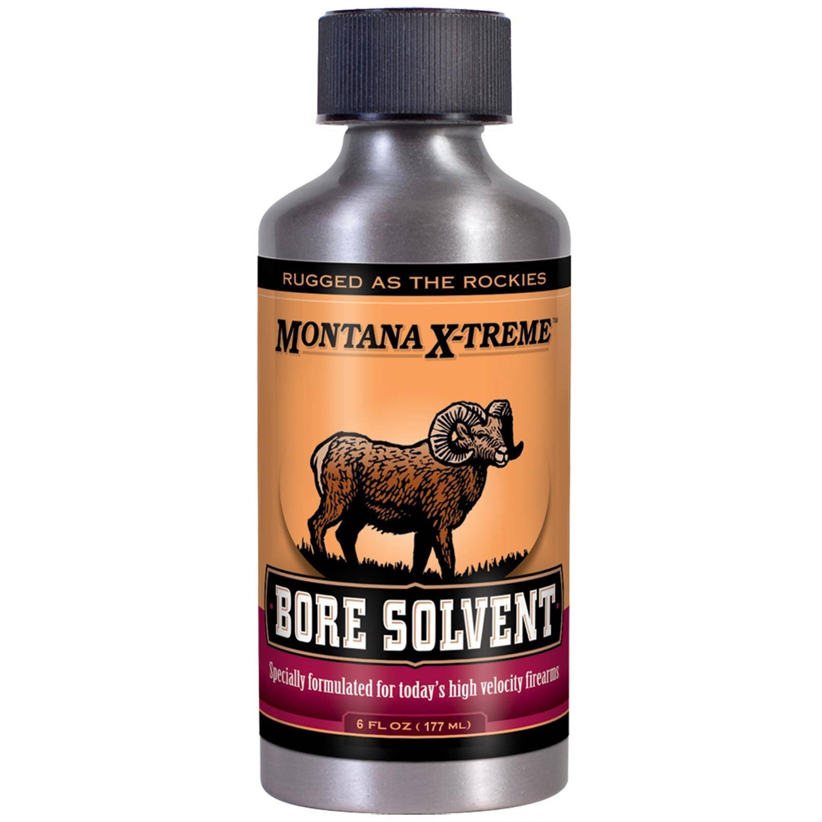 Montana X-Treme Bore Solvent 6 oz Bottle - Feather Arms