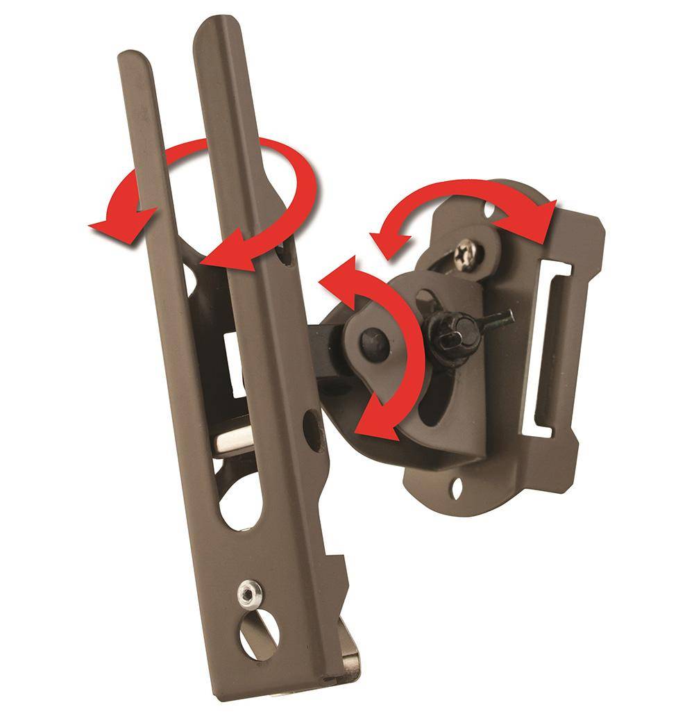 Cuddeback Genius Pan Tilt Lock (PTL) Mount includes Universal Adapter ...
