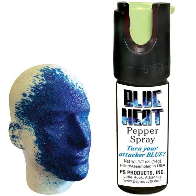 Personal Security Products Eliminator Blue Heat Pepper Spray 1/2 oz ...