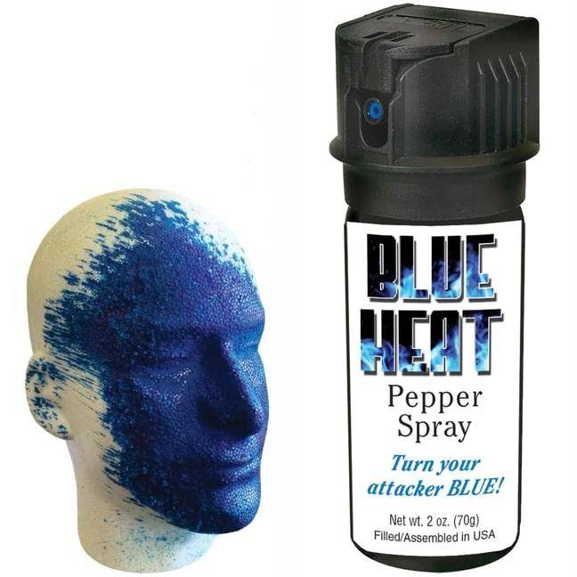 Personal Security Products Eliminator Blue Heat Pepper Spray 2 oz with ...