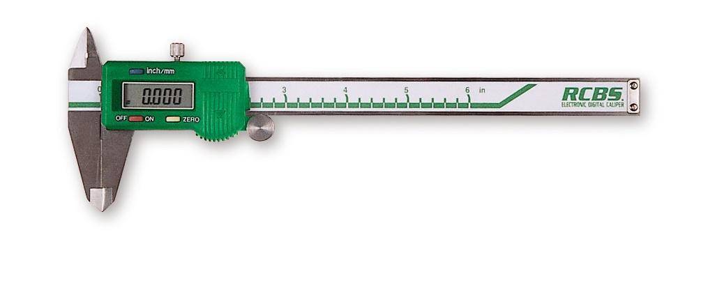 RCBS Electronic Digital Caliper - 0" To 6 " Range - Feather Arms