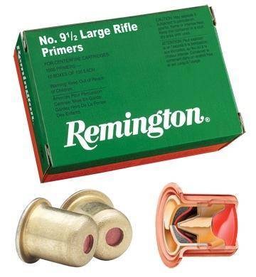 Remington Centerfire Primers-9-1/2 Large Rifle - Feather Arms