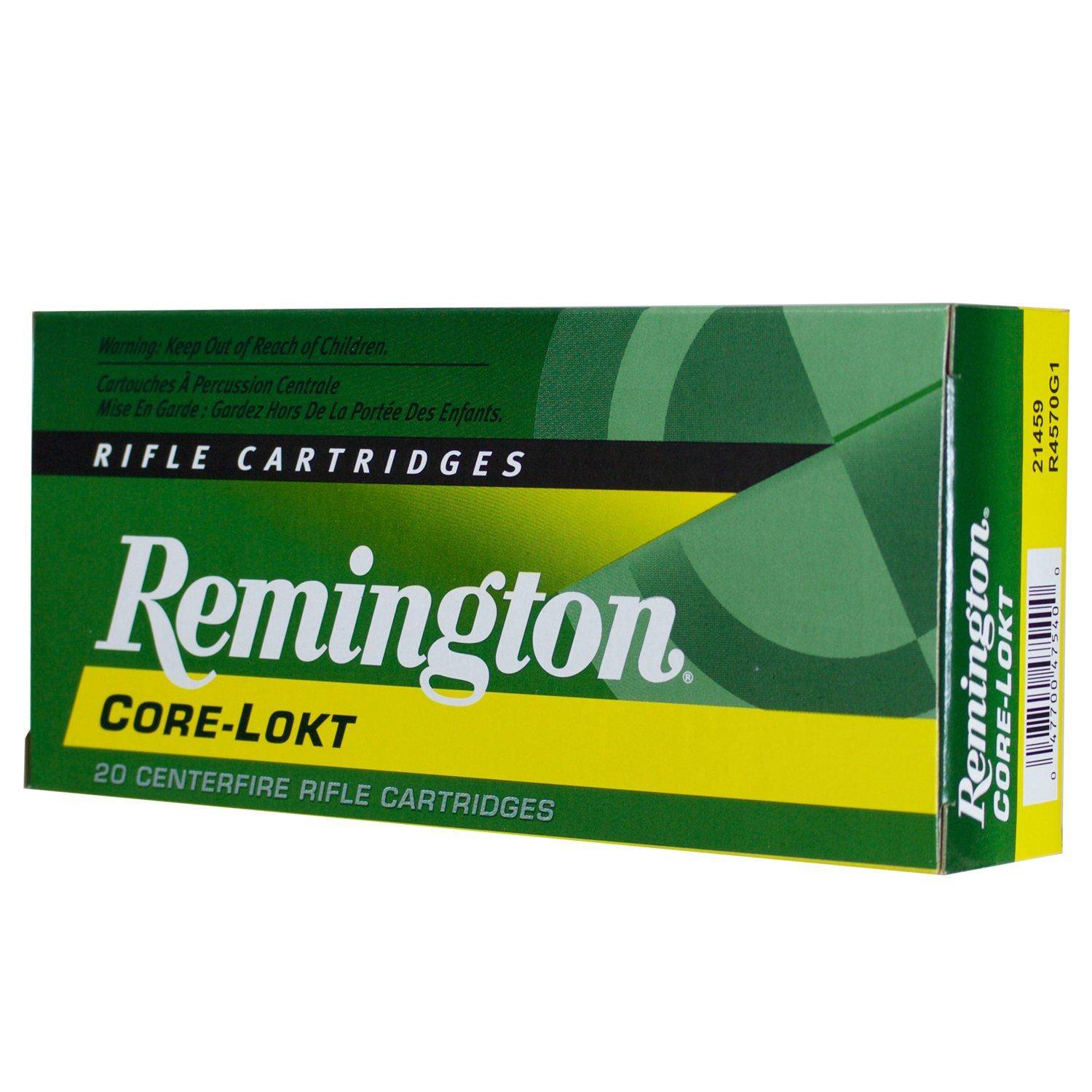Remington Core Lokt Rifle Ammunition .45-70 Govt 405 Gr Psp 20/ct ...