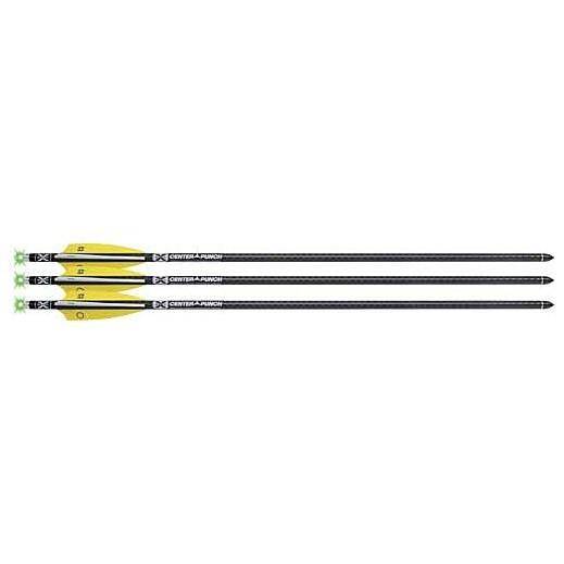 TenPoint EVO-X CenterPunch Lighted Alpha-Blaze Carbon Arrows 20″ 3 Pack ...