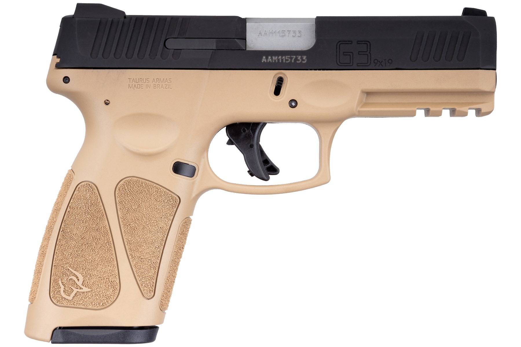 Taurus G3B 9MM PST 15RD TAN - Feather Arms