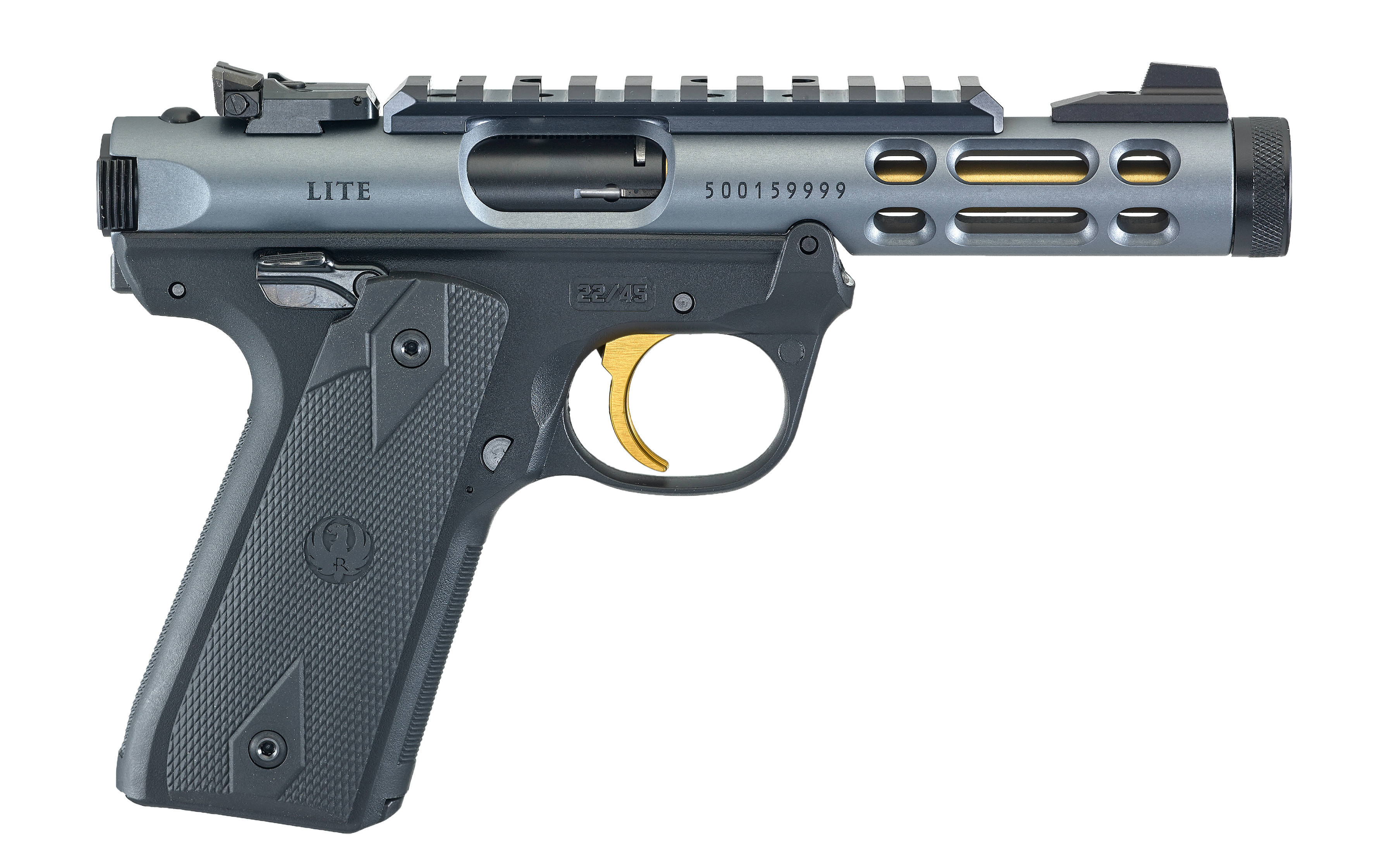 Ruger MKIV 2245 LT 22LR 4B DG GD - Feather Arms