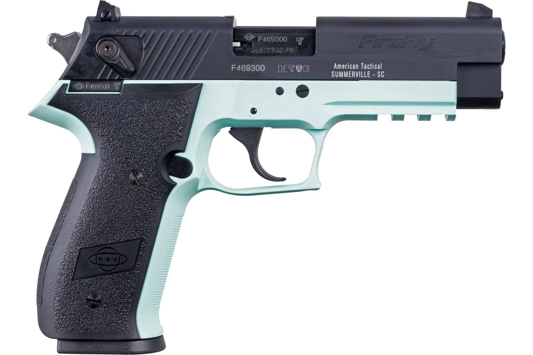 ATI GSG Firefly Handgun .22 LR 20rd Magazine 4″ Barrel Mint Frame Ambi ...