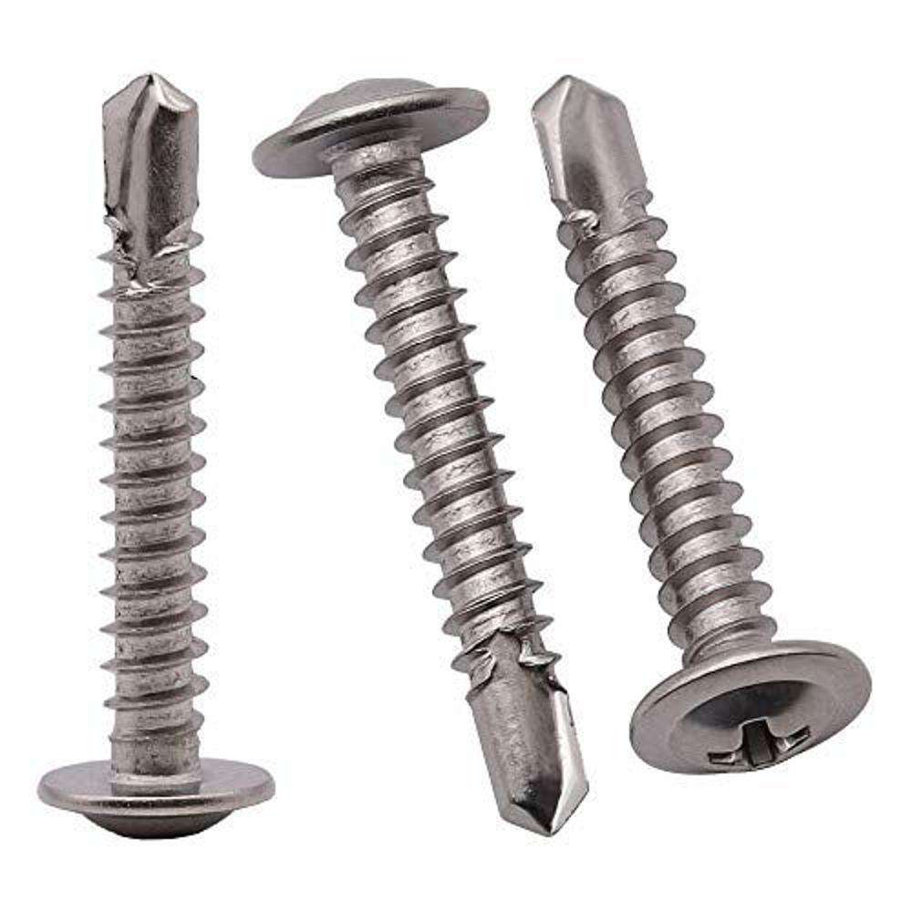Buy 8 X1" Wafer Head Channel Screw 1000Pcs/Packet Online UAE